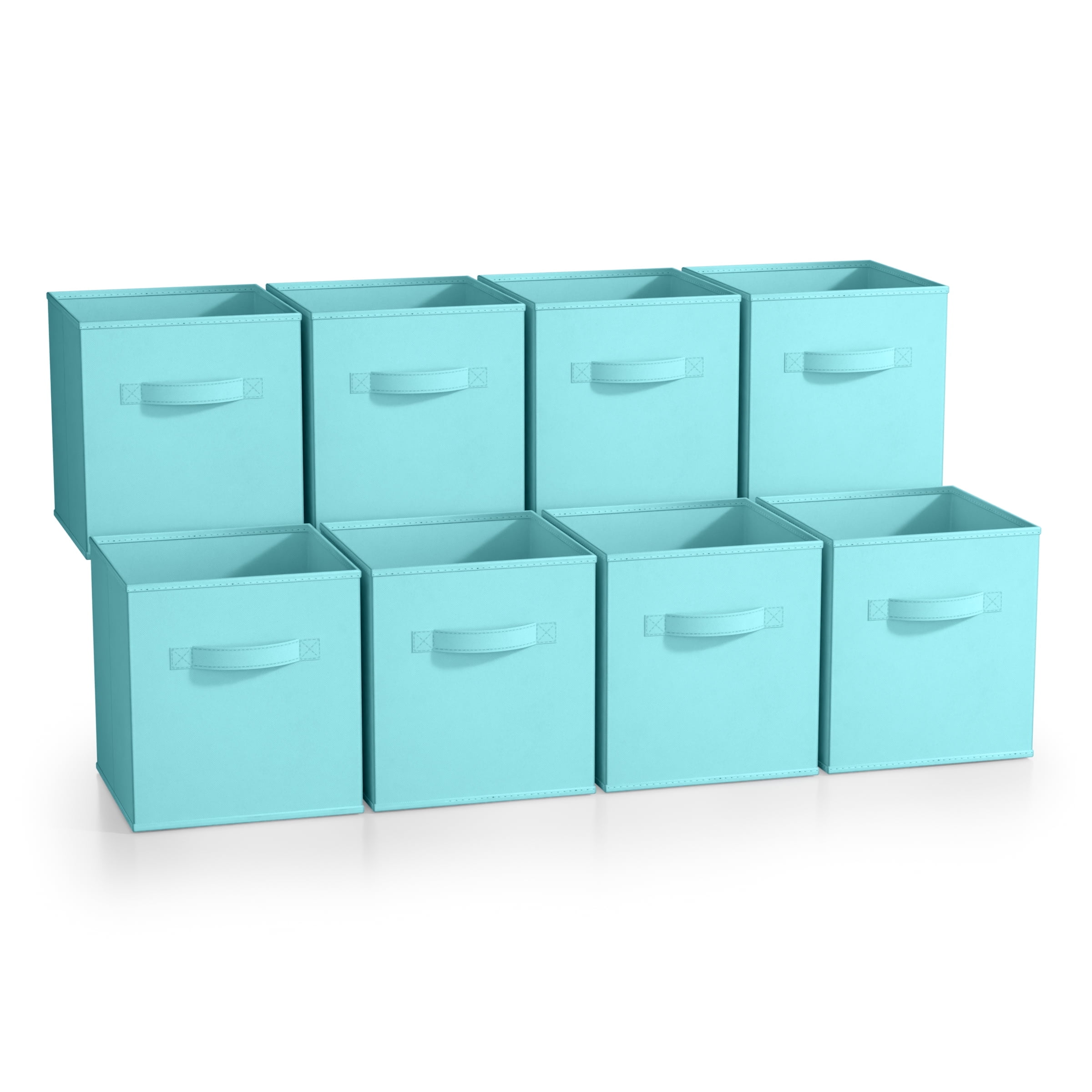 Sorbus Fabric Storage Bins 11" Foldable Cubes With Handles For Pantry ...