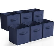 Navy Blue Storage Bins