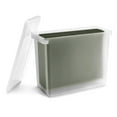 Sorbus Large File Organizer Stationery File Box Bin with Lid for Binder ...
