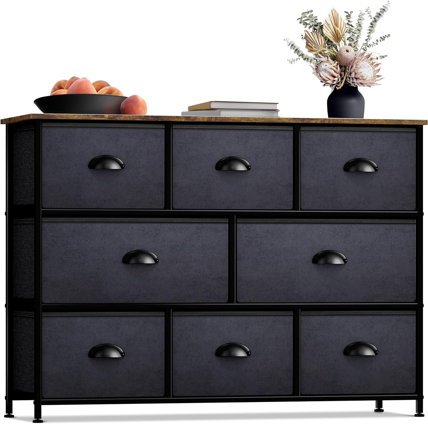 Free Shipping! Sorbus 8-Drawer Wooden Clothes Storage Dresser, Rustic ...