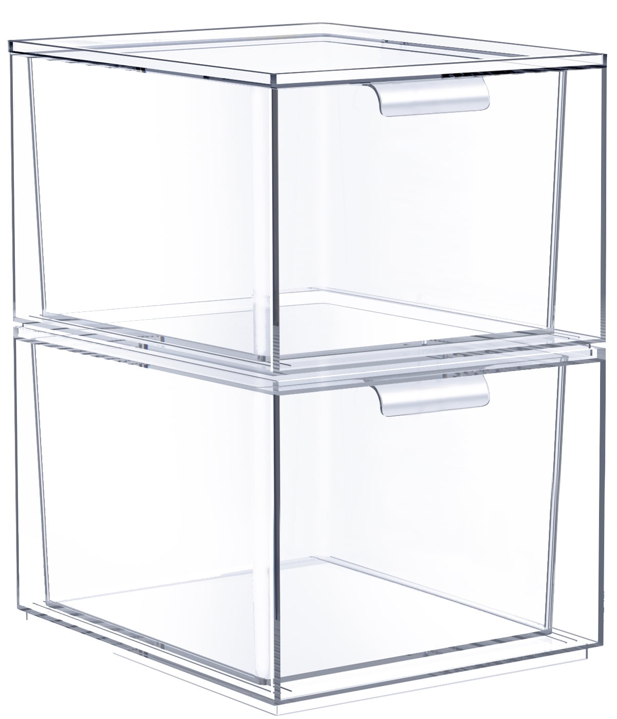 Sorbus Stackable Acrylic Drawers - Clear Make Up Organizers for Vanity ...