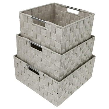YBM Home Wire Mesh Open DVD, CD, Book Storage Basket 11 x 5.5 x 5 ...