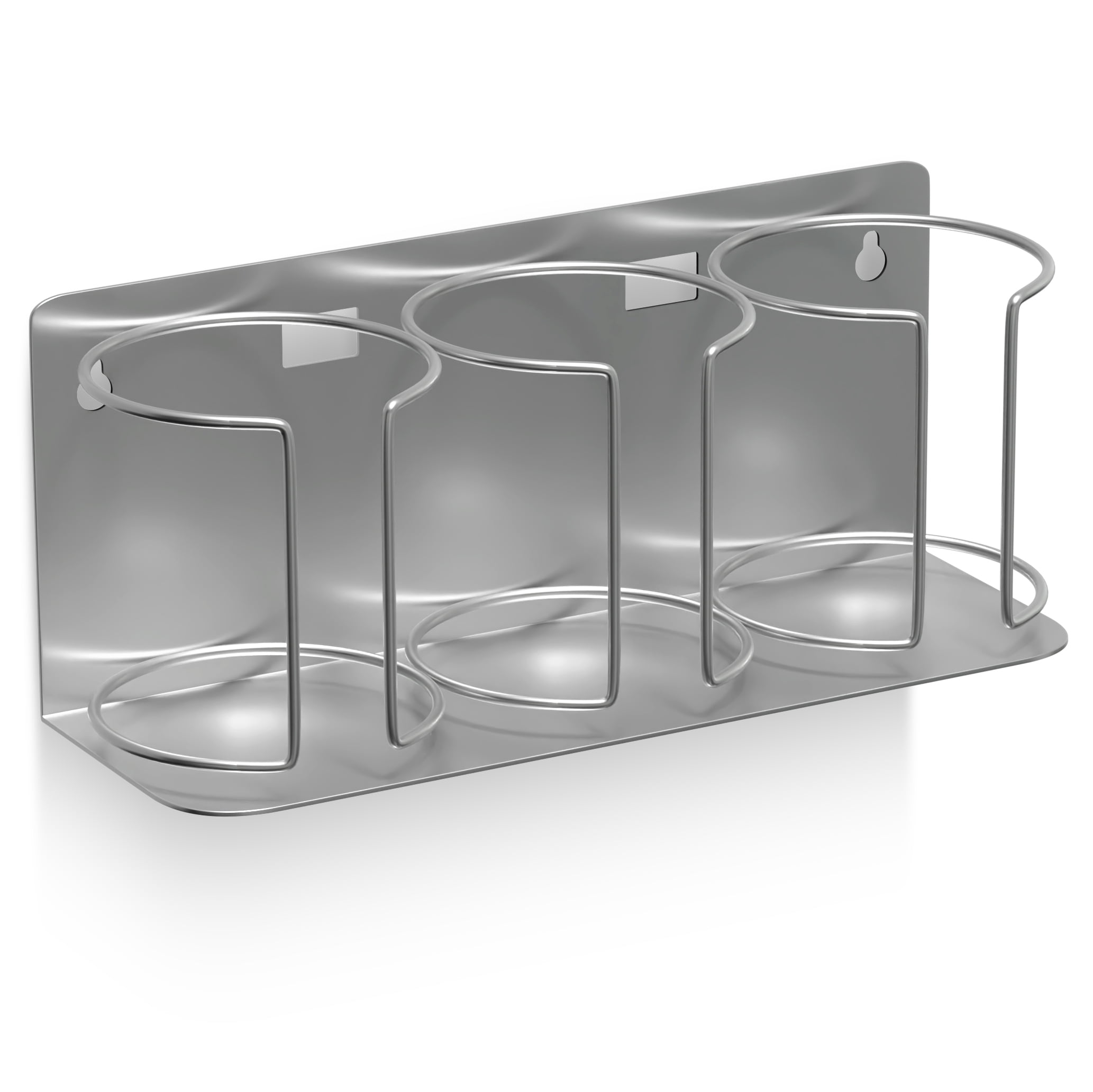 Sorbus Tumbler Organizer 3-Cup – Magnetic Wall Mount for 20-40oz Cups ...
