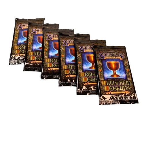 Sorcery Arthurian Legends Contested Realm Booster Packs - Lot of 6 ...