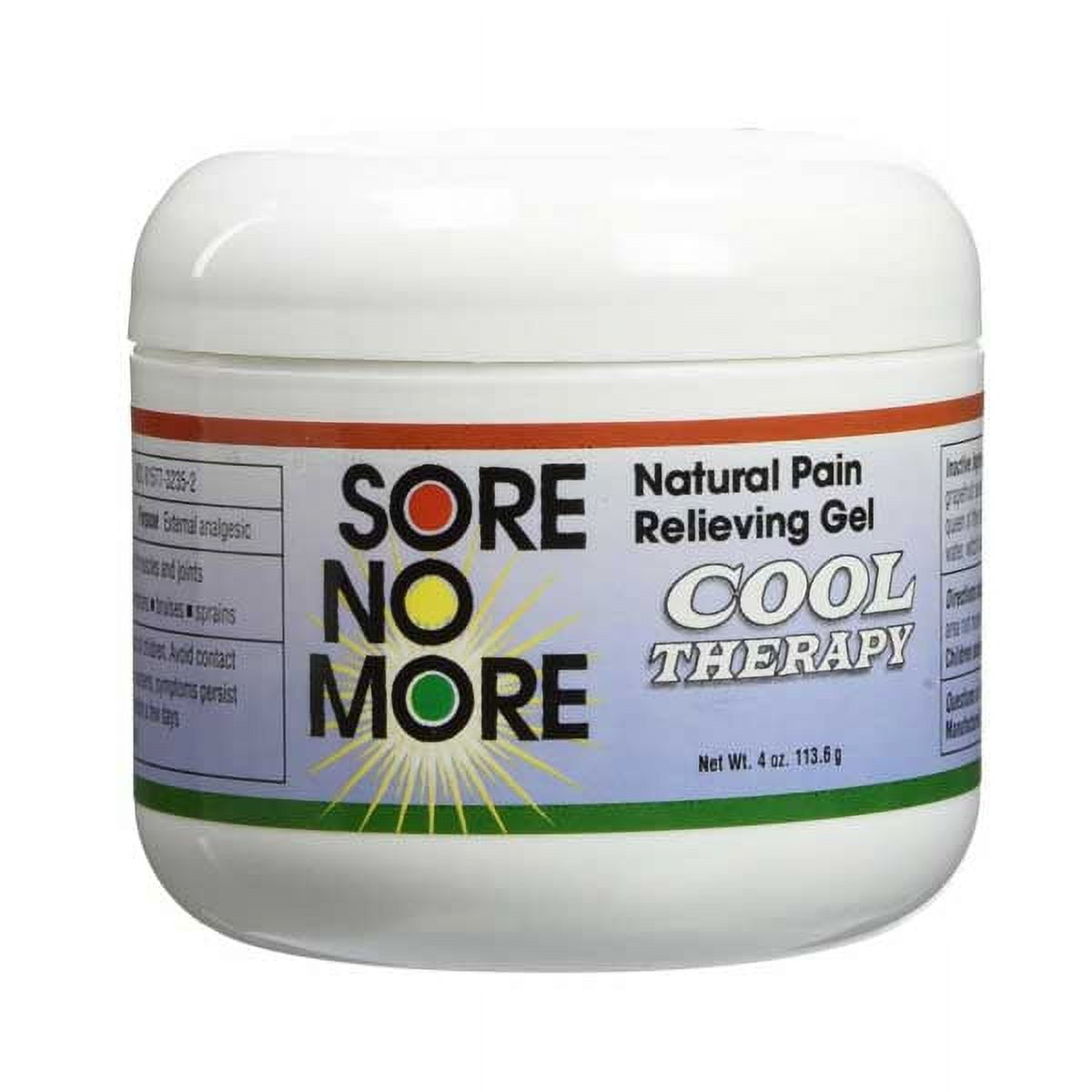 Sore No More Cool Pain Relief 4 oz. Jar - Walmart.com
