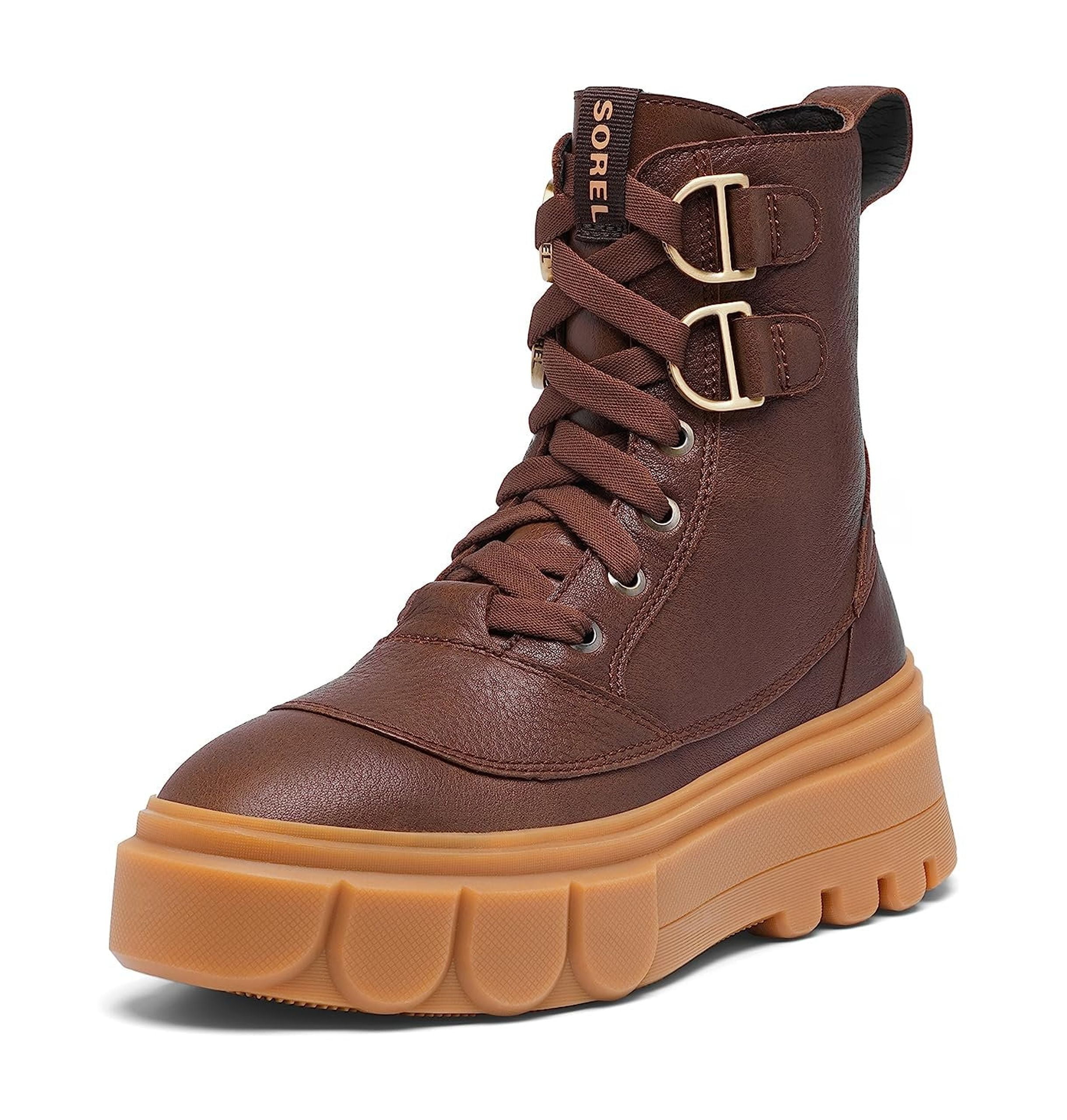 SOREL Women's Caribou X Lace Waterproof Boot - Omega Taupe, Sea