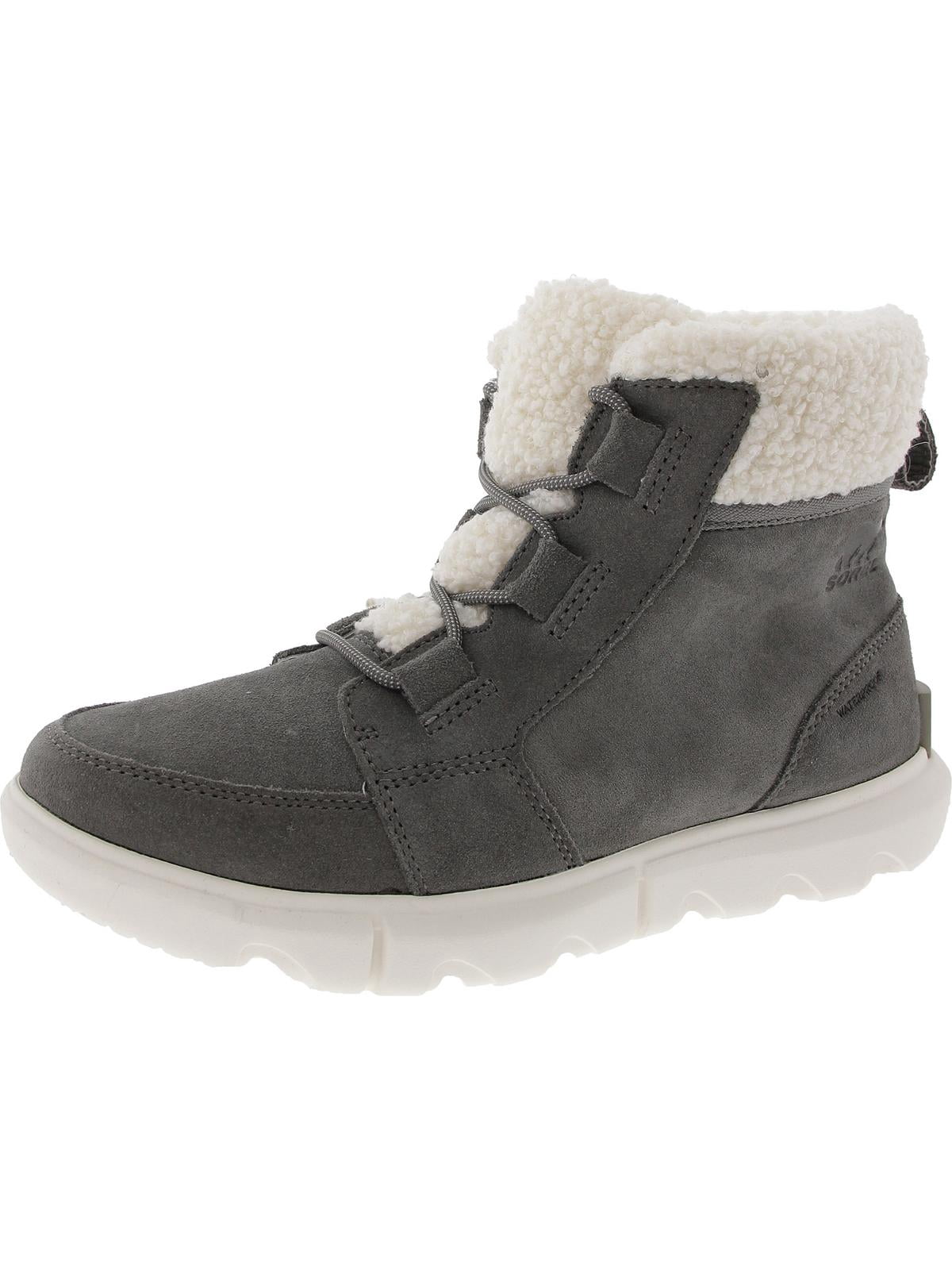 Sorel Womens EXPLORER NEXT Suede Round toe Booties - Walmart.com