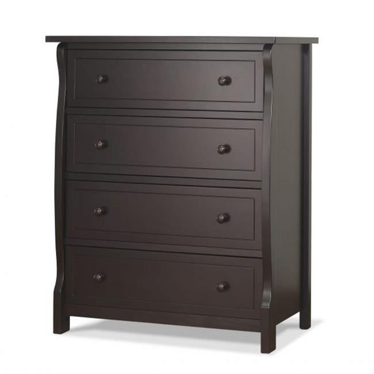 Sorelle Princeton Elite 4-Drawer Dresser - Espresso - Walmart.com