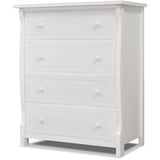 Free Shipping! Sorelle Princeton Elite 4-Drawer Dresser - White ...