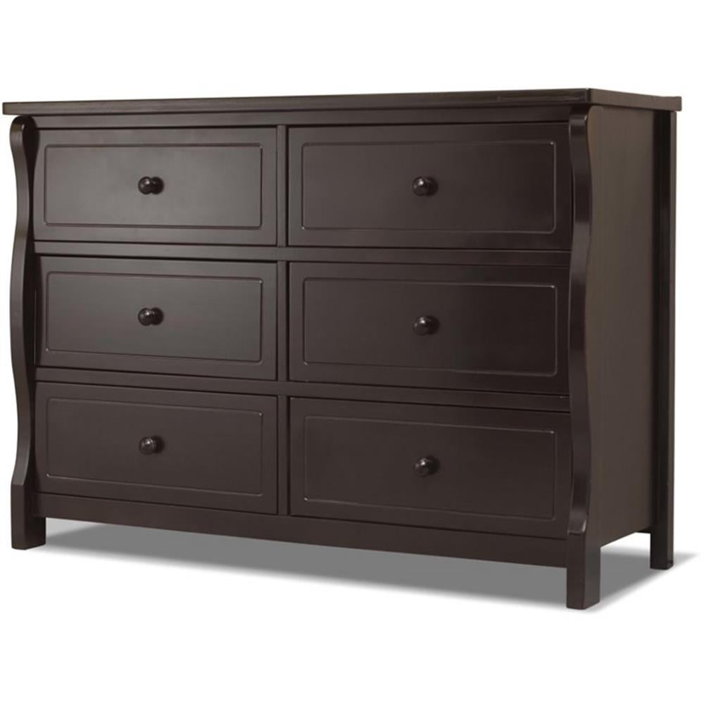 Sorelle Princeton Elite Double Dresser - Espresso - Walmart.com