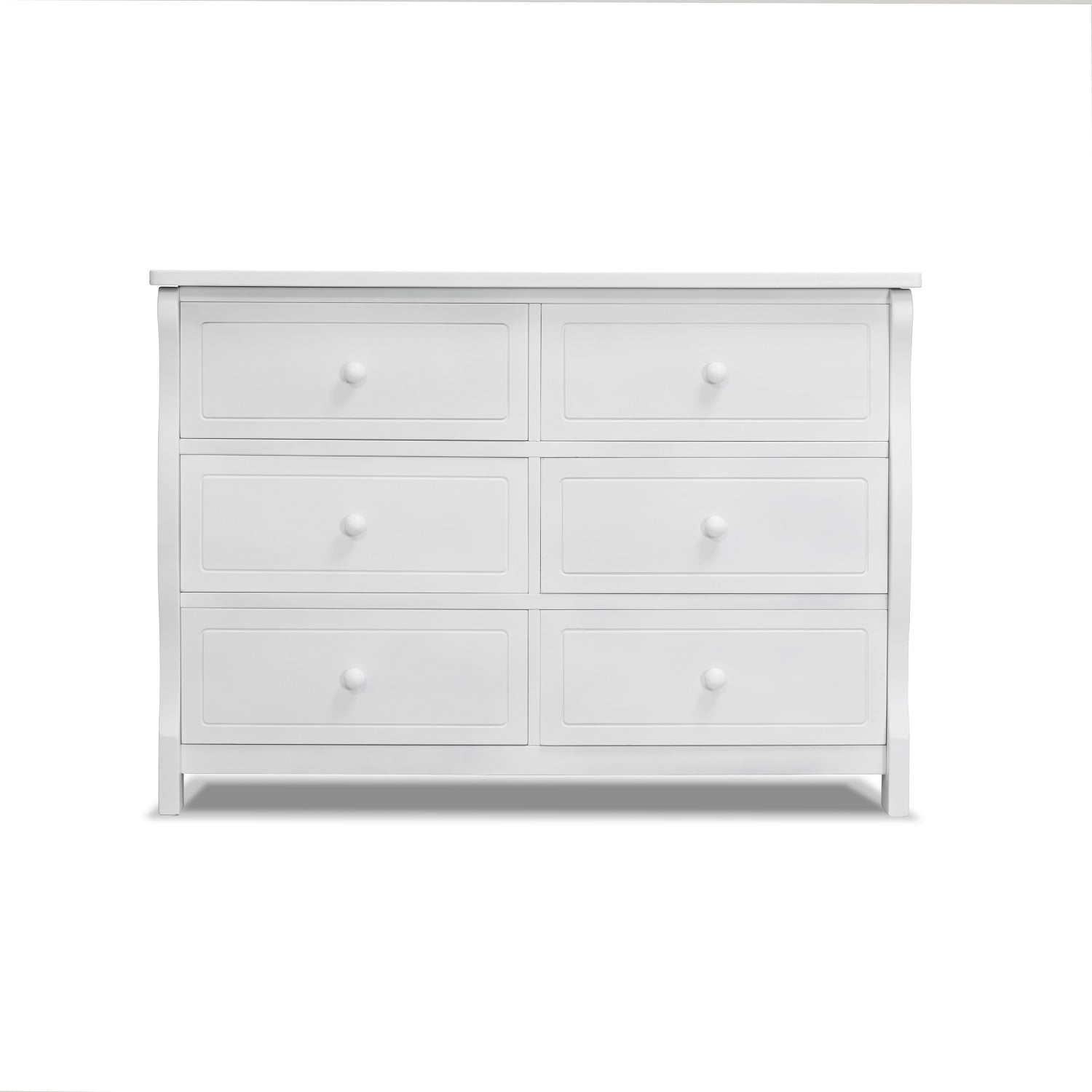Sorelle Princeton Elite Double Dresser - White - Walmart.com