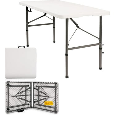 Portable Folding Table with PARTY PONG Graphic - Adjustable Length 8 ft ...