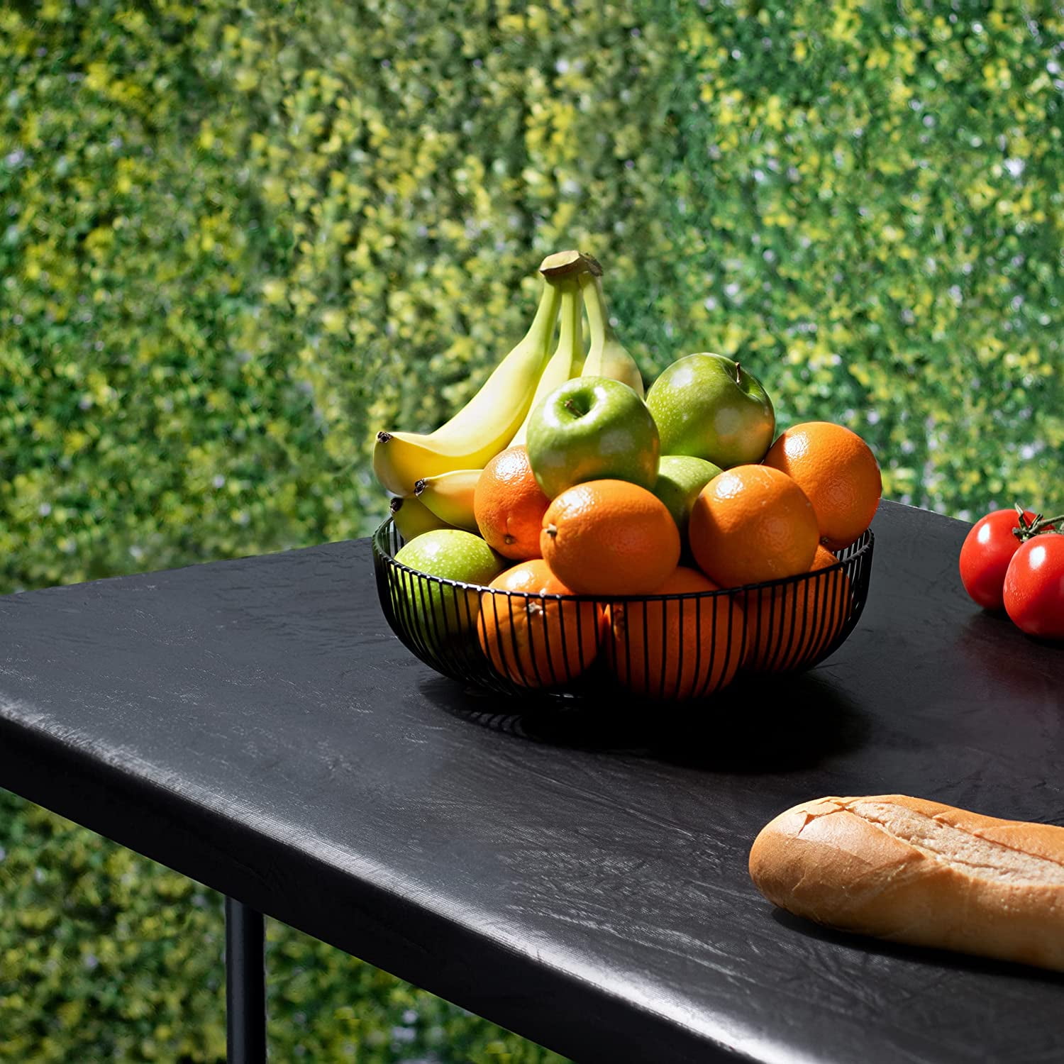 Sorfey Round Vinyl Table Cloth Fitted Picnic & Party Table Cover, Plaid ...