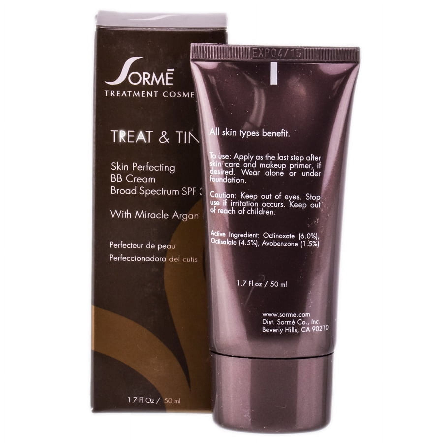 Sorme Treat & Tint Perfecting BB Cream SPF 30 ( #731 Light Honey - 1.7 ...