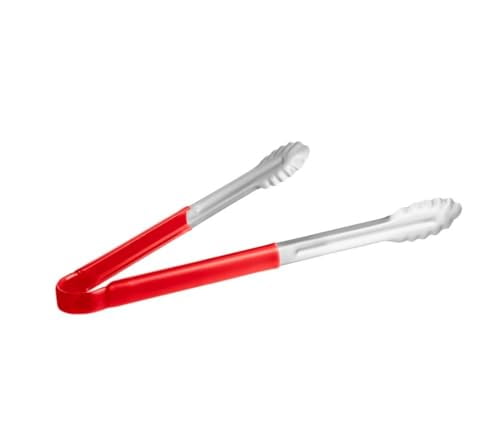 Soro Essentials – 16" Stainless Steel Tong with Red Handle- Color Coded ...