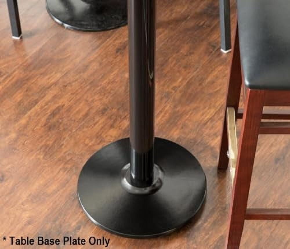 Soro Essentials- 17" Cast Iron Round Restaurant Table Base Only- Table ...