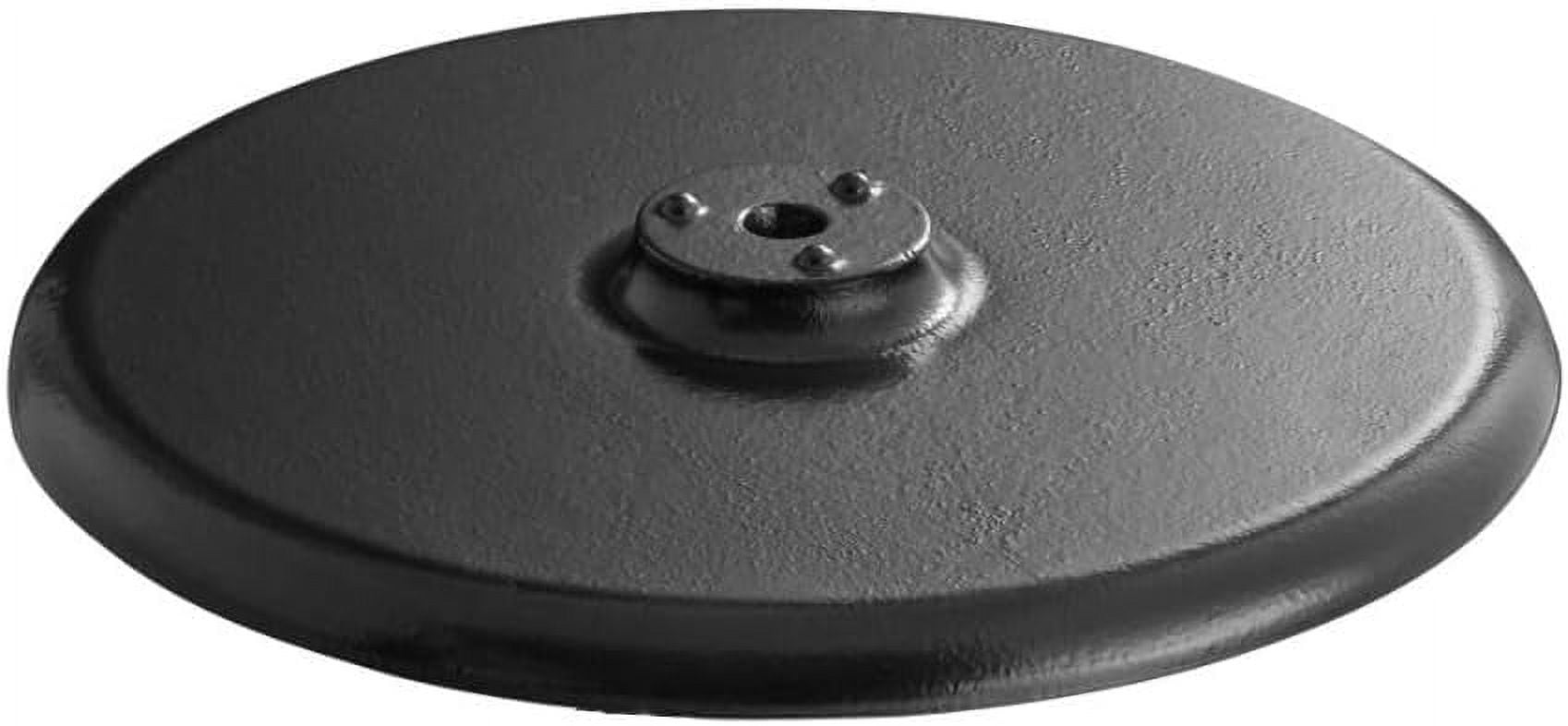 Soro Essentials- 17" Round Cast Iron Restaurant Table Base Only- Cast ...