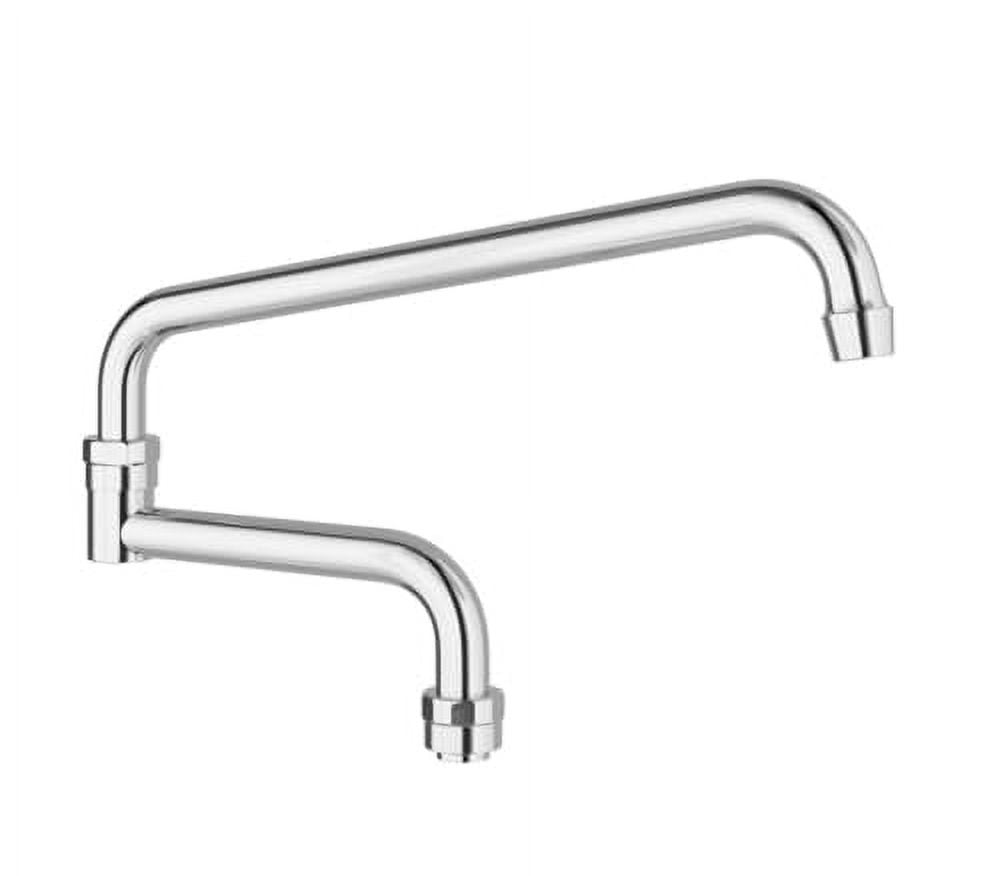 Soro Essentials- 18" Heavy Duty Chrome Plated Double Jointed Swivel ...