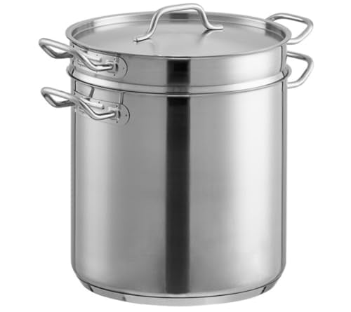Soro Essentials- 20 qt. Stainless Steel Pasta Cooker with Lid and ...