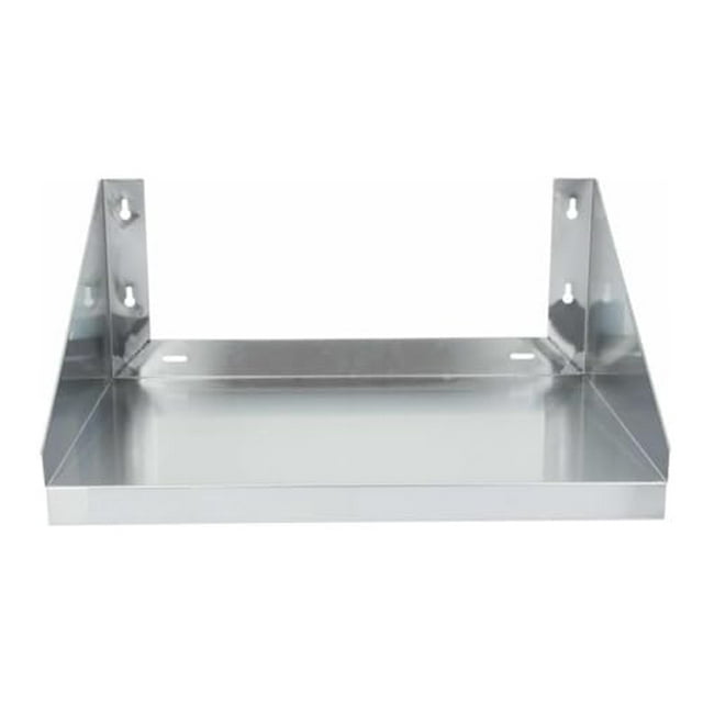 Soro Essentials- 24" Wide x 18" Deep Stainless Steel Microwave Shelf ...