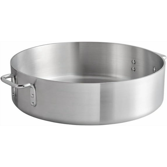 Soro Essentials- 24 qt. Heavy Weight Aluminum Brazier 6 mm Thickness ...