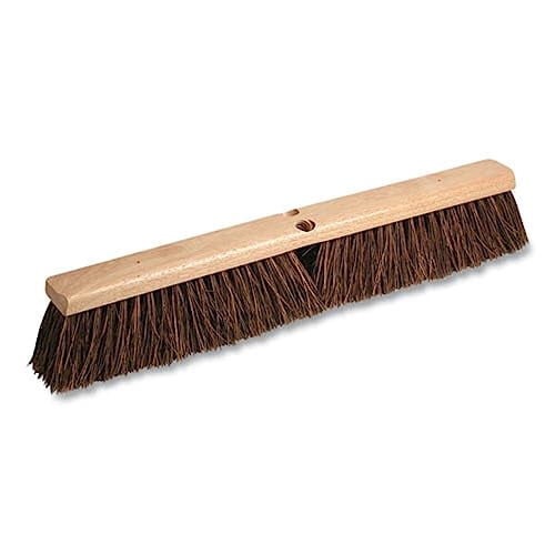 Soro Essentials- 24" x 4" Trim Palmyra Garage Broom - Outdoor Push ...