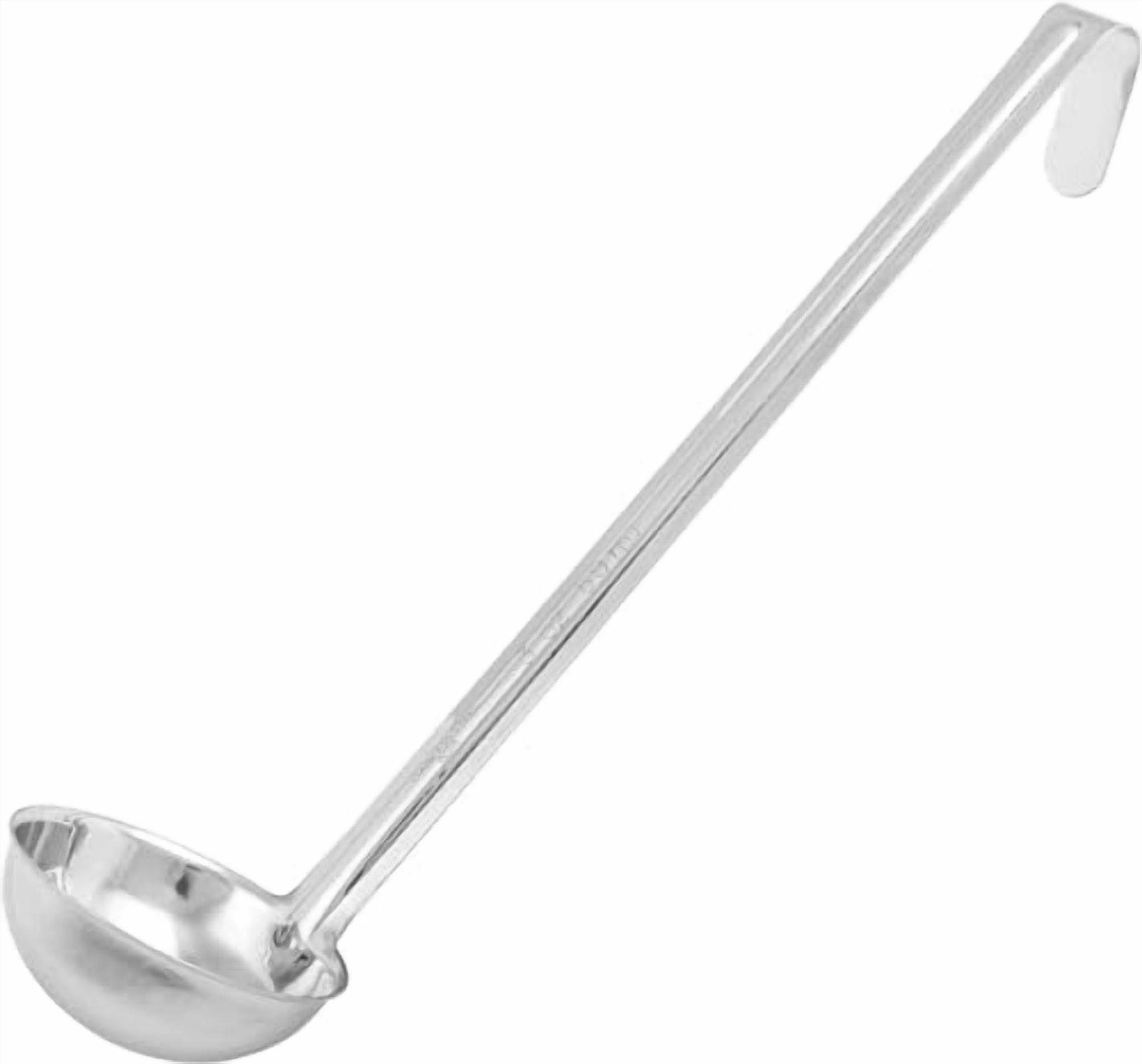 Soro Essentials- 3 oz. Stainless Steel Ladle with Hook Handle One-Piece ...