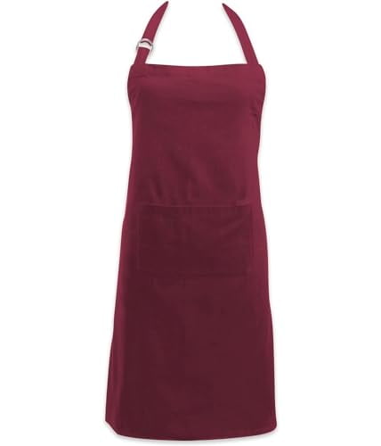 Soro Essentials- 32" x 28" Polyester and Cotton Blend Bib Apron with ...