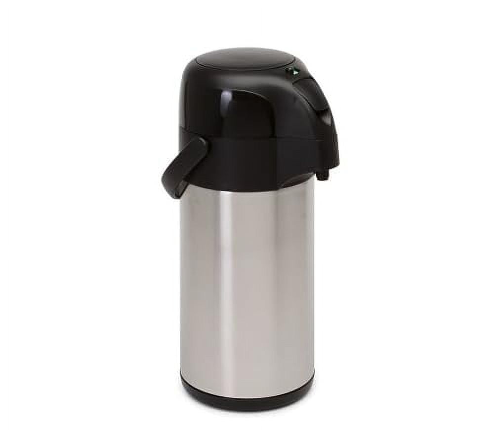 Soro Essentials- 3L Stainless Steel Air Pot- Coffee Dispenser with ...