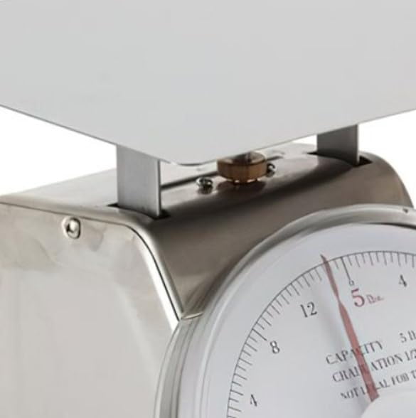 Soro Essentials- 5 lb. x 1/2 oz. Stainless Steel Mechanical Kitchen ...