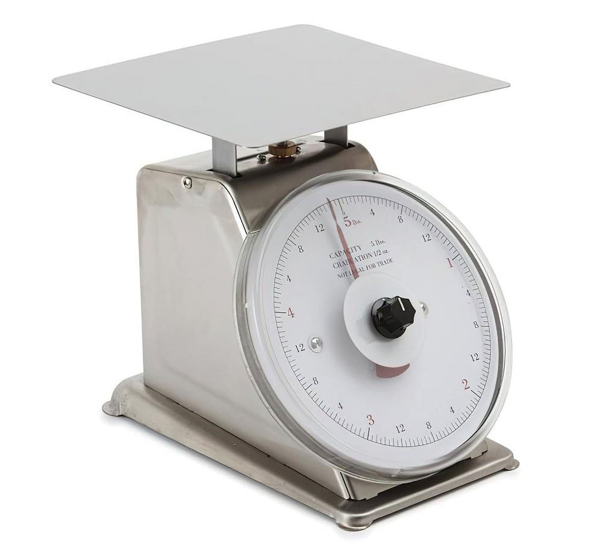 Soro Essentials- 5 lb. x 1/2 oz. Stainless Steel Mechanical Kitchen ...