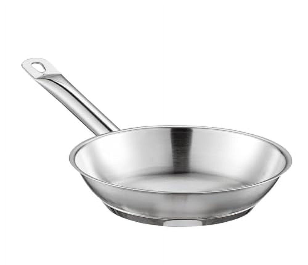 Soro Essentials- 8” Stainless Steel Frying Pan with Tri-Ply ...
