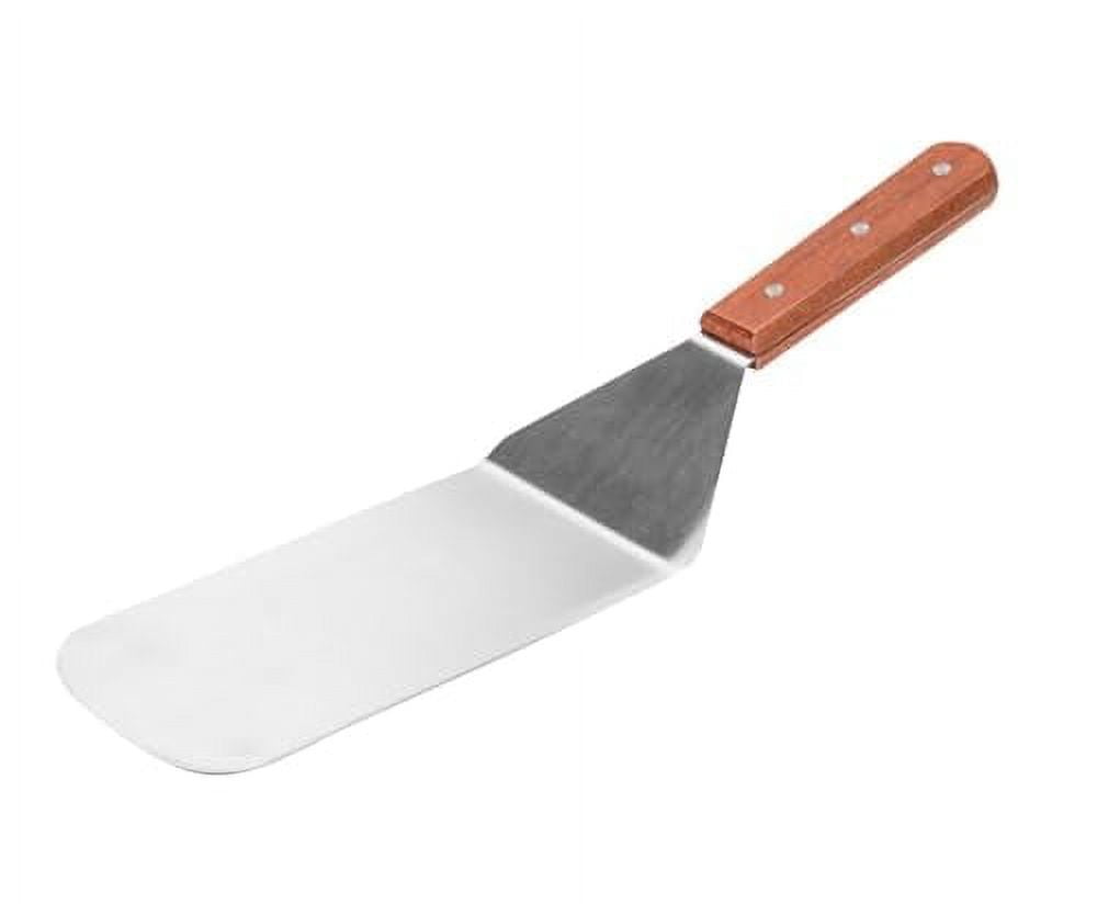 Soro Essentials- 9" Stainless Steel 8”x 3” Solid Blade Flex Turner with ...