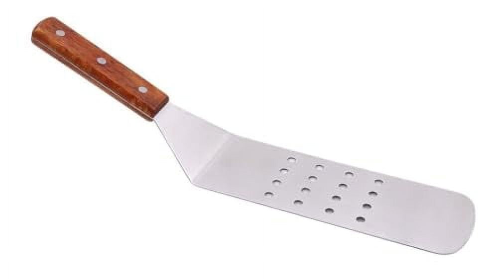 Soro Essentials – 9-inch Stainless Steel 8” x 3” Perforated Turner with ...
