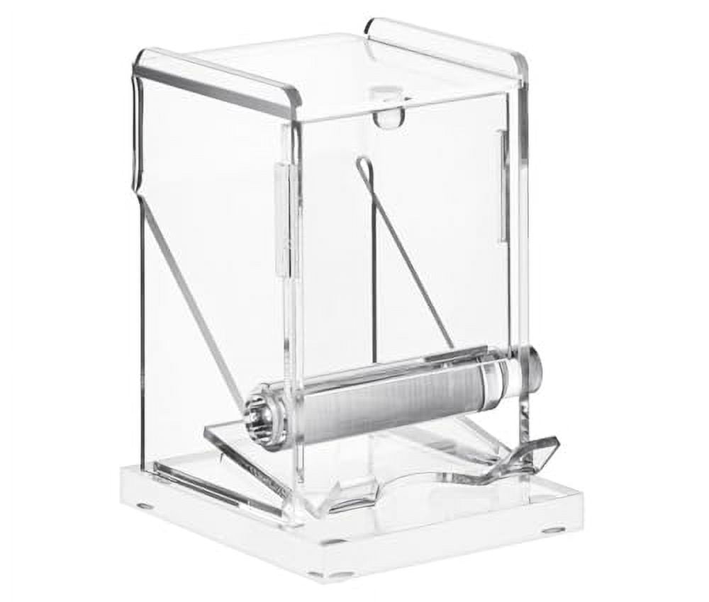 Soro Essentials- Acrylic Toothpick Holder Dispenser- Reusable Turn ...