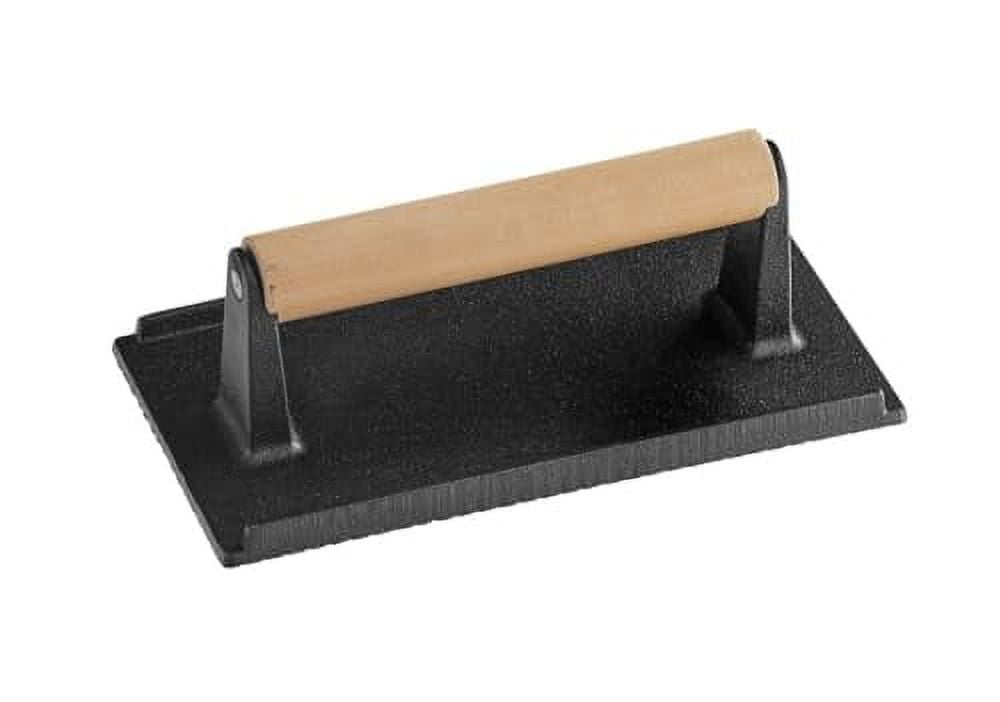 Soro Essentials- Cast Iron Weight Steak- Burger Press Rectangle Smashed ...