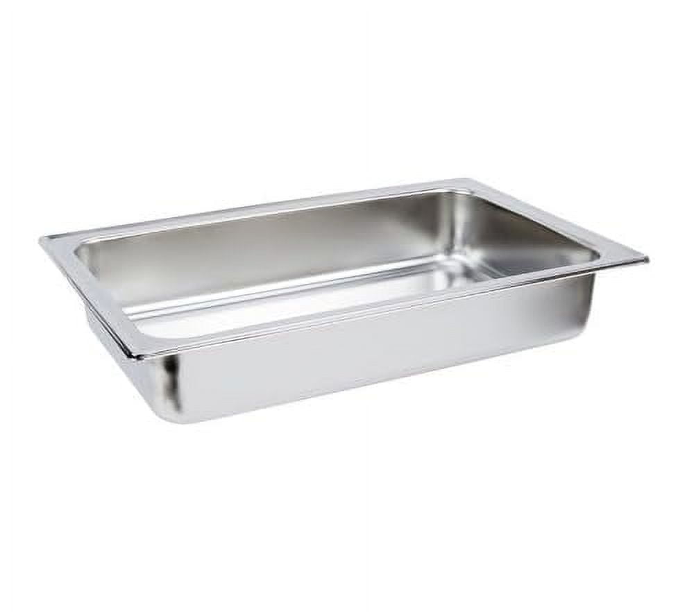 Soro Essentials- Full Size 4" Deep Stainless Steel Dripless Water Pan ...