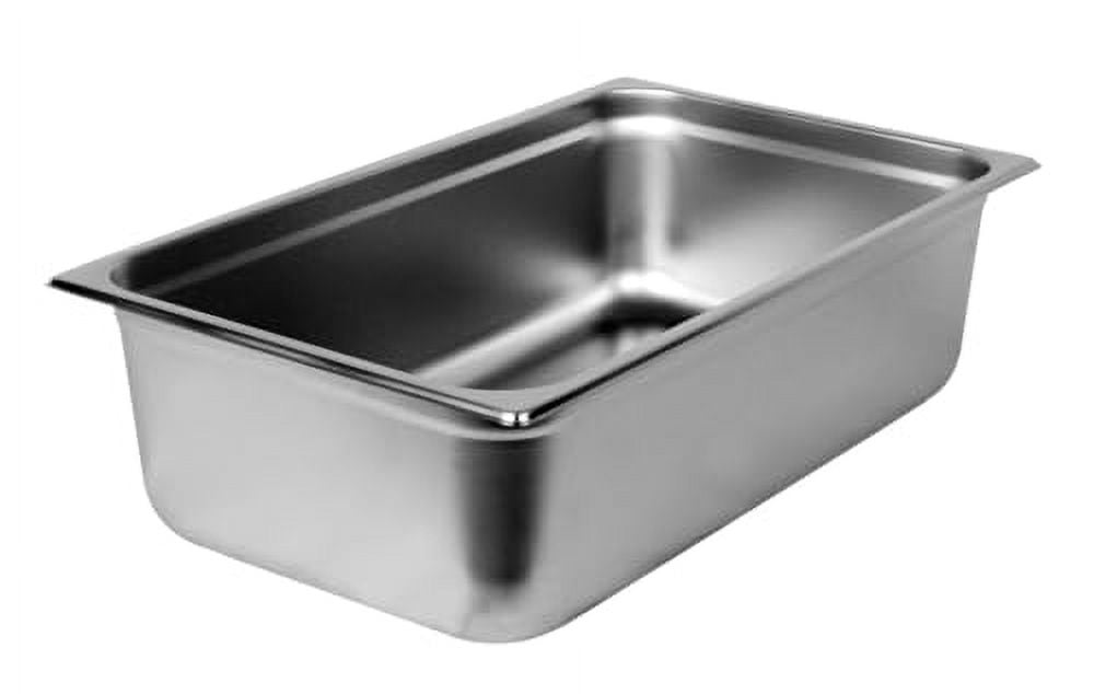 Soro Essentials- Full Size 6" Deep 24 Gauge Stainless Steel Anti ...