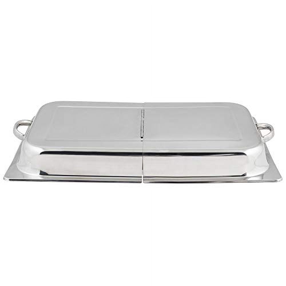 Soro Essentials- Full Size Stainless Steel Hinged Dome Steam Table Pan ...