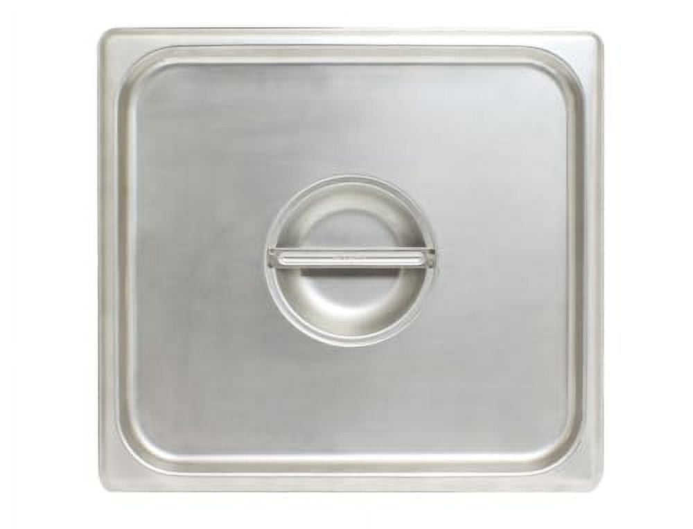 Soro Essentials- Half Size Stainless Steel Solid Steam Table Pan Cover ...