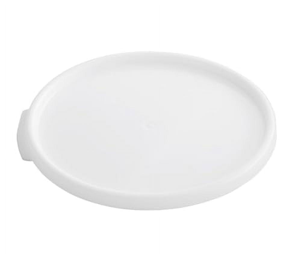 Soro Essentials- Polypropylene Round Food Storage Container Lid Fits 6 ...