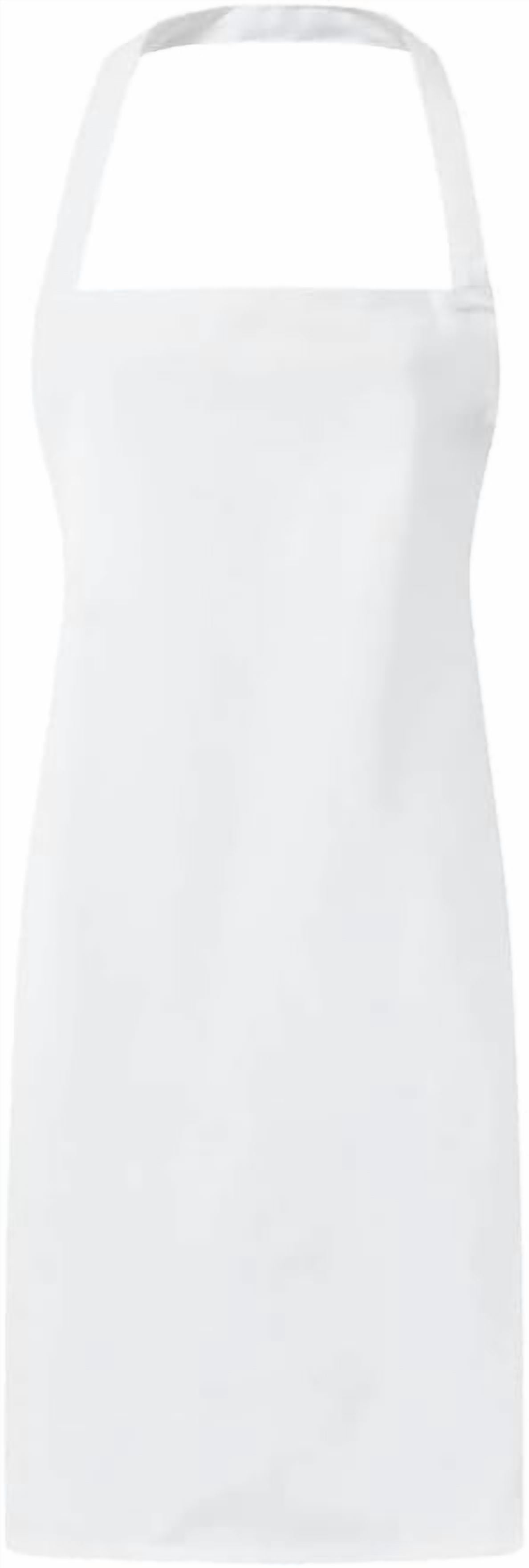 Soro Essentials- Set of 12 Cotton 36" x 41" No Pocket Bib Apron White ...