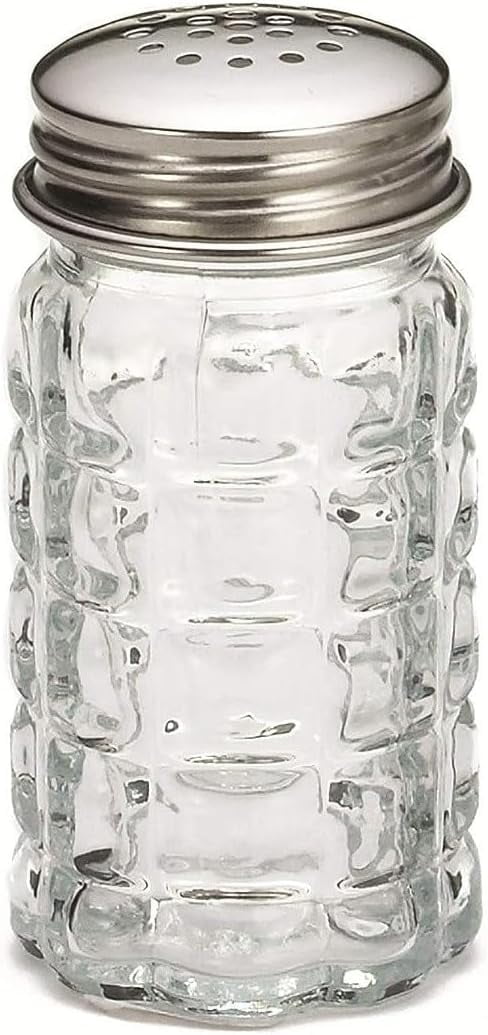 Soro Essentials- Set of 12 Glass 1.5 oz. Old Fashion Grid Salt and ...