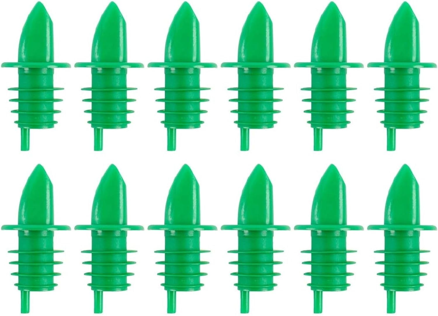 Soro Essentials- Set of 12 Plastic Free Flow Liquor Bottle Pourers ...