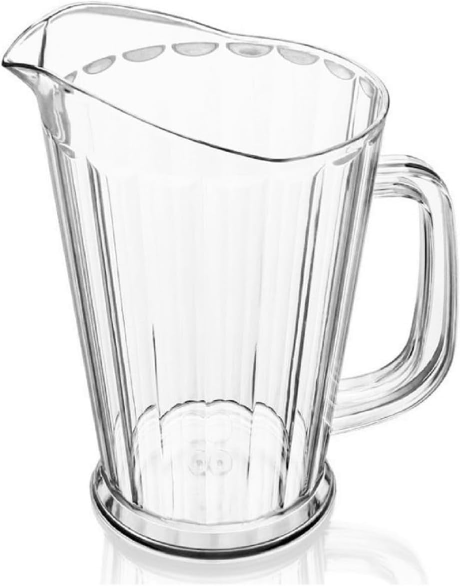 Soro Essentials- Set of 12- Polycarbonate 60 oz. Tapered Pitcher Clear ...