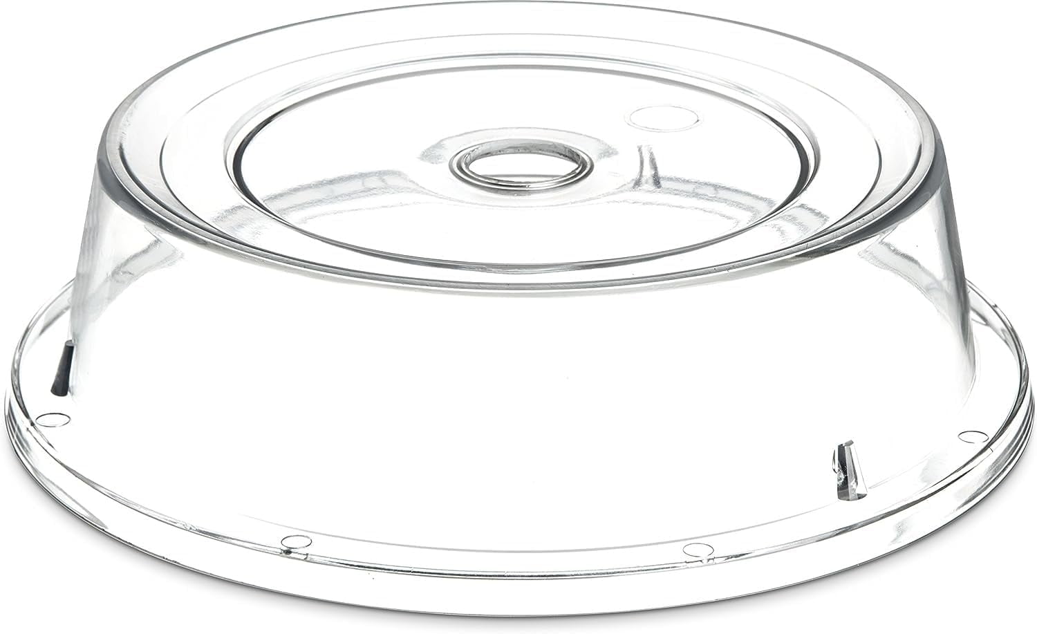 Soro Essentials- Set of 12- Polycarbonate 9" Round Food Cover Clear ...