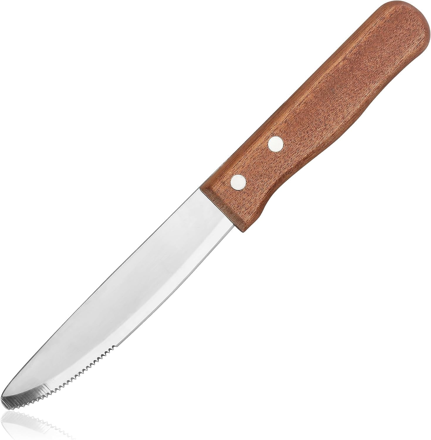 Soro Essentials- Set of 12 Stainless Steel Giant Steak Knife Rounded ...