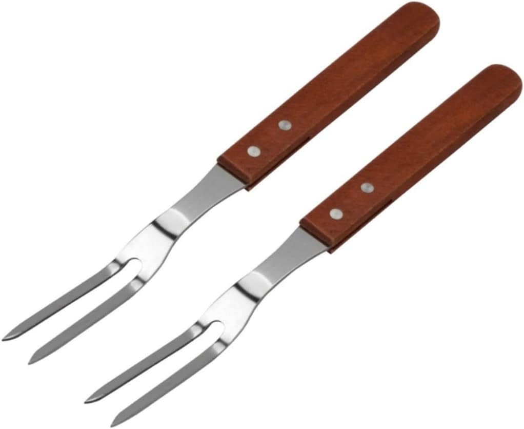 Soro Essentials- Set of 2 Stainless Steel 13” Meat Carving Fork with ...