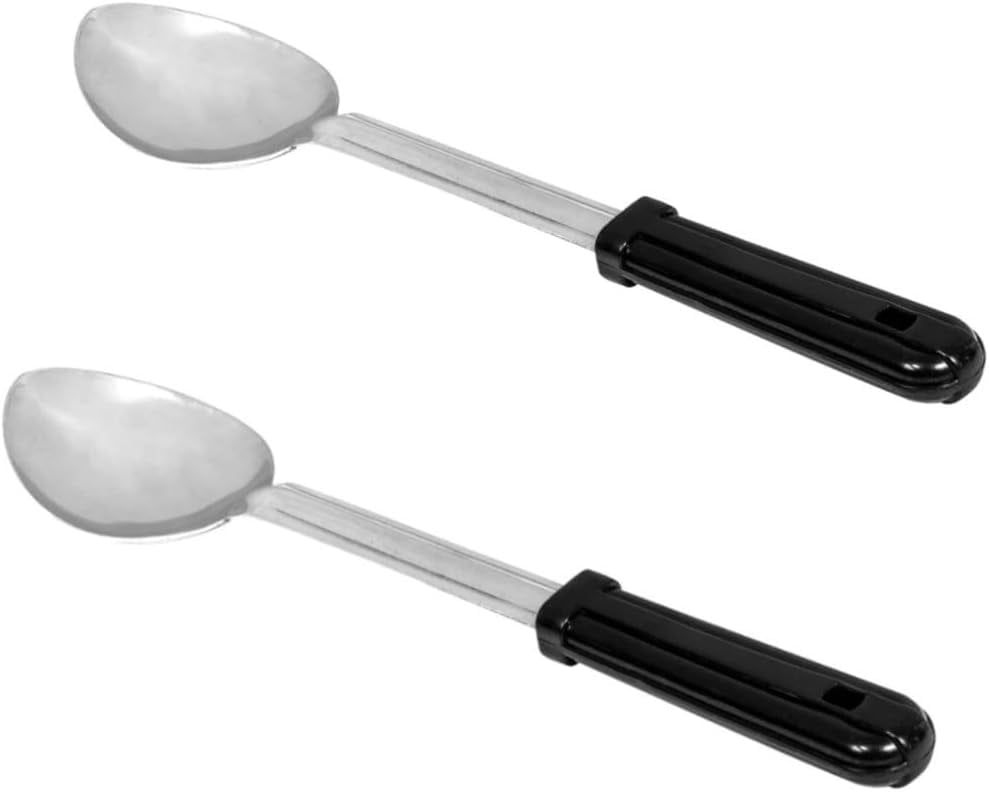 Soro Essentials- Set of 2- Stainless Steel 13” Solid Basting Spoon with ...