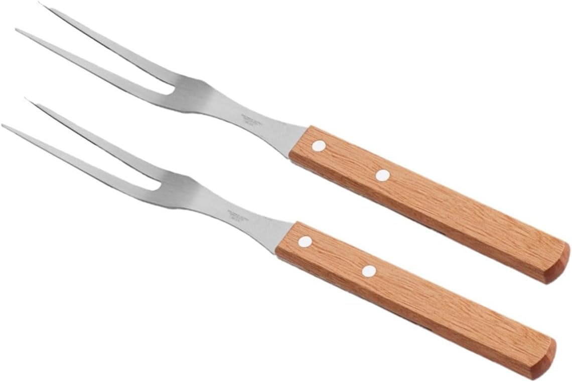 Soro Essentials- Set of 2 Stainless Steel 9” Meat Carving Fork with ...